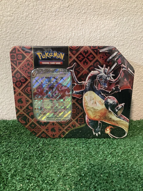 POKÉMON PALDEAN FATES Charizard ex Tin (en mano listo para enviar) EUR ...