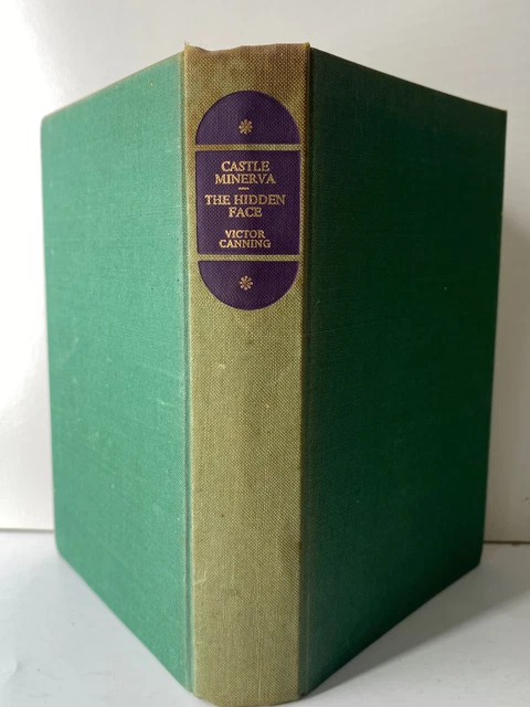CASTLE MINERVA & The Hidden Face by Victor Canning Vintage Hardback ...