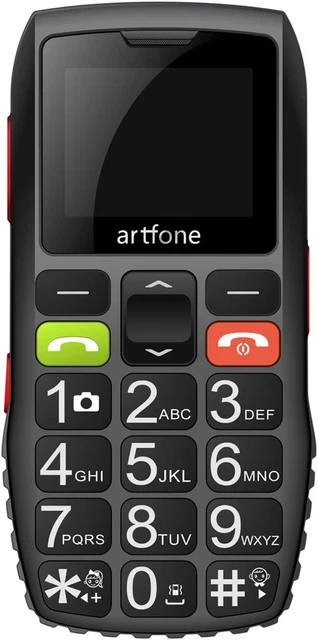 ARTFONE C1 BIG Button Mobile Phone for Elderly, Unlocked Senior Mobile ...
