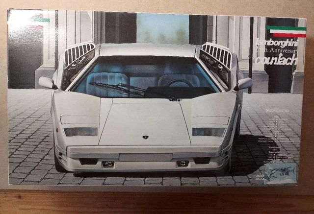 FUJIMI LAMBORGHINI COUNTACH 25th Anniversary unmontierter Bausatz im... EUR 169,24 - PicClick DE