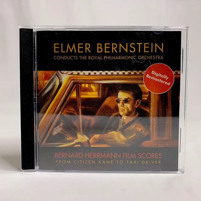 ELMER BERNSTEIN CD Bernard Herrmann Film Score from citizen Kane & Taxi ...