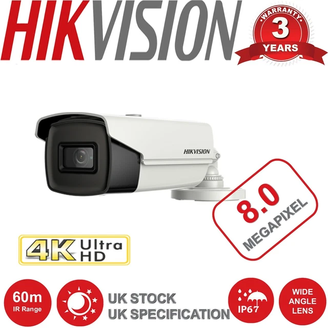 2MP ColorVu HIKVISION 8MP 4K CCTV CAMERA UHD 60M EXIR NIGHT VISION DOME ...