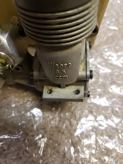 WEBRA MOTOR - Webra Speed 40 RC - 6,5 ccm - schön EUR 144,68 - PicClick DE
