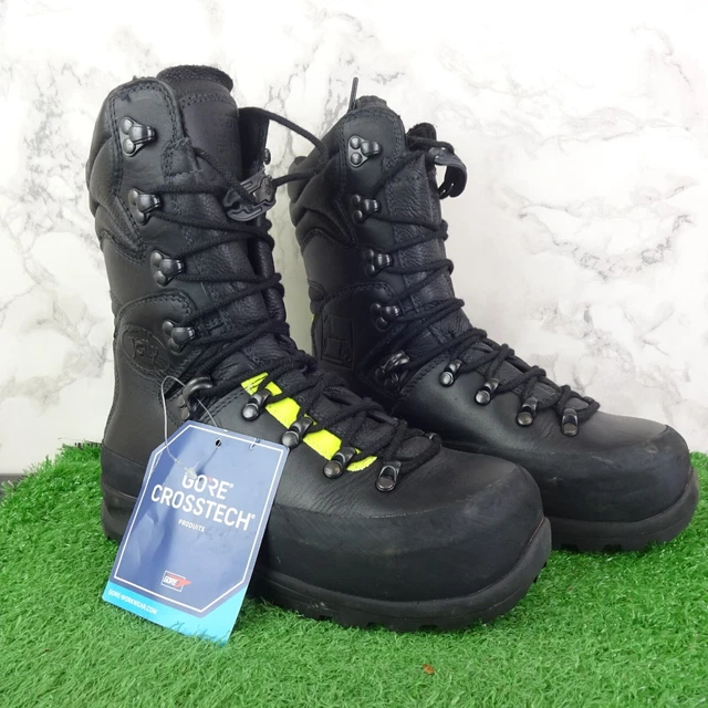 JOLLY FIREFIGHTER BOOTS Size 3 Womens Fire Proof Gore Crosstech ...