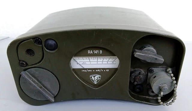 INTENSIMETER RADIATION METER RA 141/B Counter Geiger Military Army £104 ...
