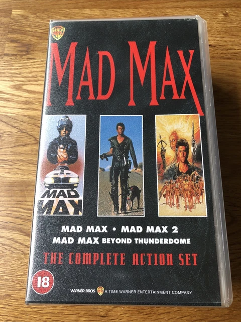 MAD MAX THE Complete Action Set VHS Box Set 1994. Mad Max 2 Tape New ...