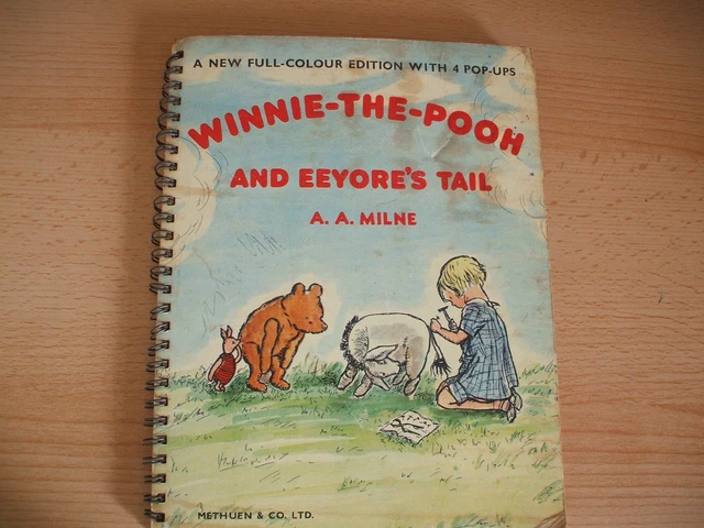 WINNIE-THE-POOH AND EEYORE'S Tail - A.A.Milne - 1952 1st ed. Picture ...