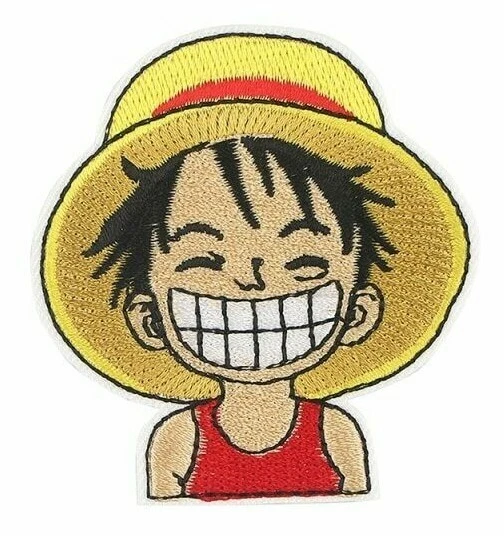 PATCH BRODÉ ONE Piece, Monkey D. Luffy "Smiley" (anime japonais) - Neuf ...