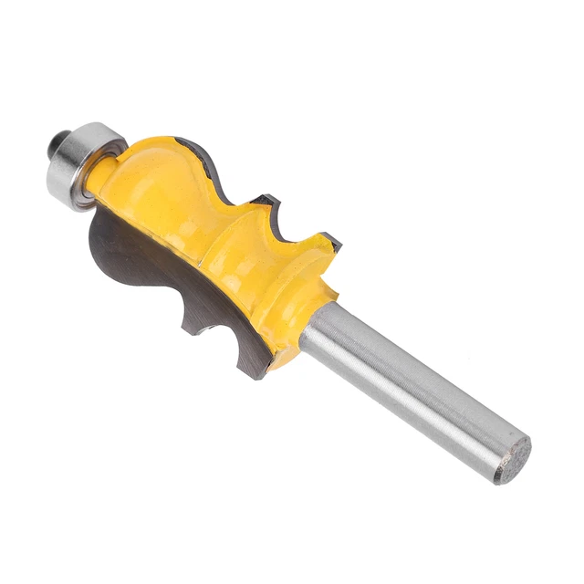 PORTABLE 0.3IN SHANK Milling Cutter T-Slot Router Bit Woodworking ...