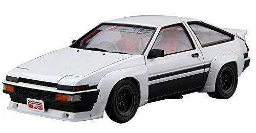 AOSHIMA 1/24 SCALE TRD AE86 TRUENO N2 Spec 1985 (Toyota) Plastic Model ...