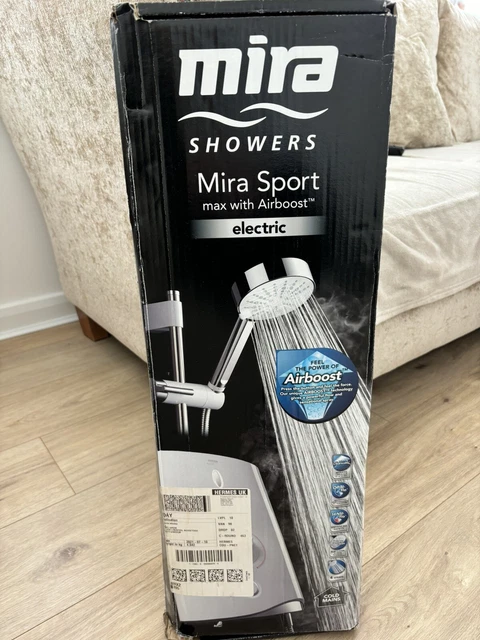 MIRA SHOWER MIRA Sport Max Airboost Electric Shower 9.0kW & 10.8kW £177 ...