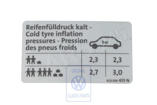 Reifendruck Vw Passat