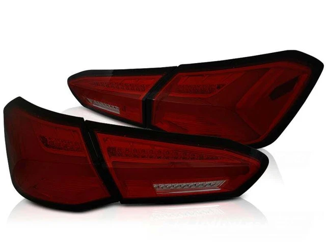 DYNAMISCH LED-ACHTERLICHTEN ROOD-ROOK voor Ford Focus MK4 Pre-Facelift ...
