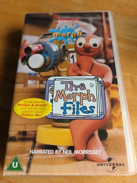 AARDMAN PRESENTS MORPH The Morph Files VHS Video Tape Narrated By Neil ...