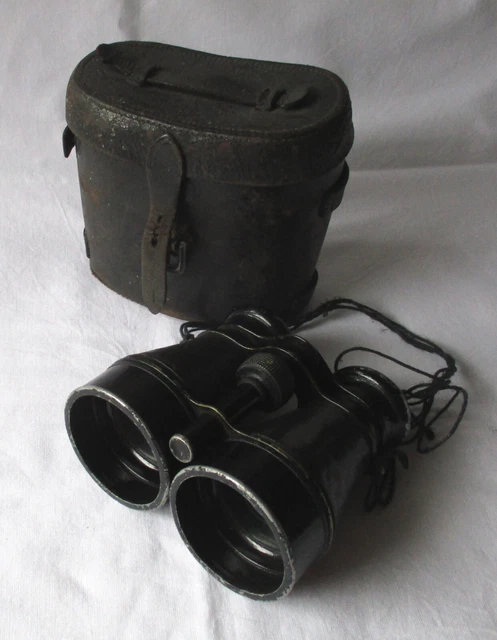 ANTIKES MILITÄR FERNGLAS Anastoma-Militaire Huet Paris? um 1900 1.WK ...