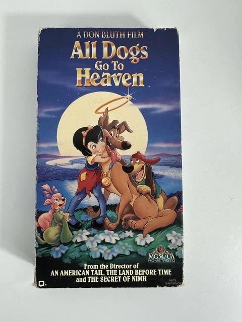 ALL DOGS GO To Heaven VHS £8.02 - PicClick UK