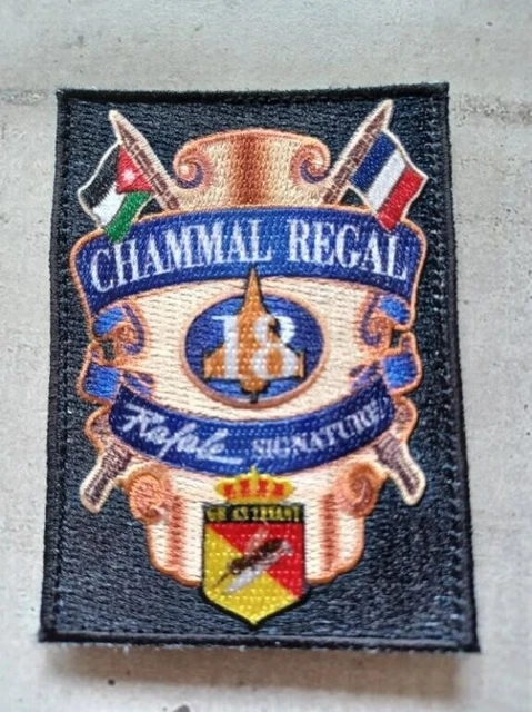 PATCH ARMÉE DE l'air RAFALE GB 43 LEVANT opération CHAMMAL REGAL avec ...