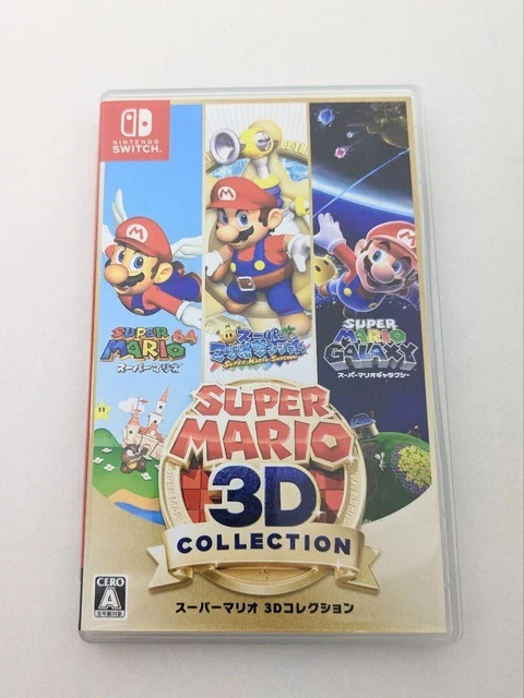 SUPER MARIO 3D Collection Nintendo Switch 64 Sunshine Galaxy All Stars ...
