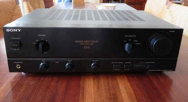 AMPLI HIFI SONY TA-F211 vintage et belle sonorité $63.70 - PicClick