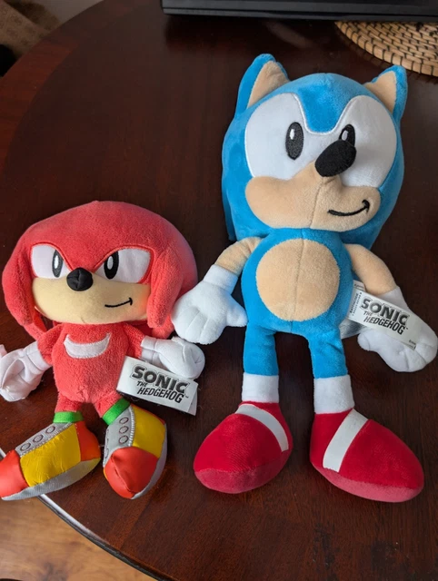Sonic The Hedgehog Plushie Sonic And Knuckles Sega Collection Read