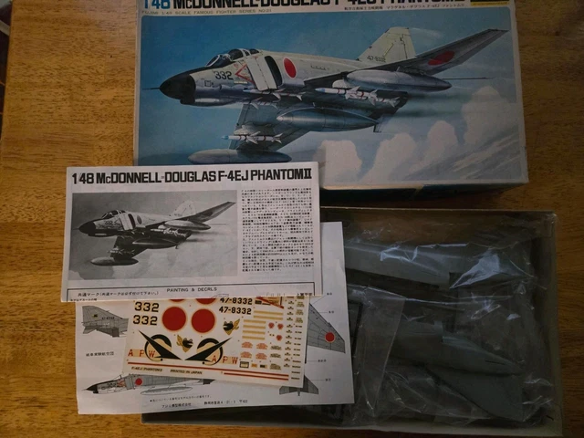 FUJIMI 1/48 SCALE McDonnell Douglas F-4EJ Phantom II Model Kit #5A21 ...