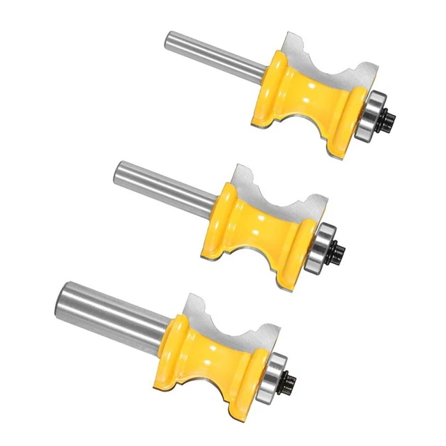 PROFESSIONAL GRADE BULLNOSE Bead Column Face Molding Router Bit for ...