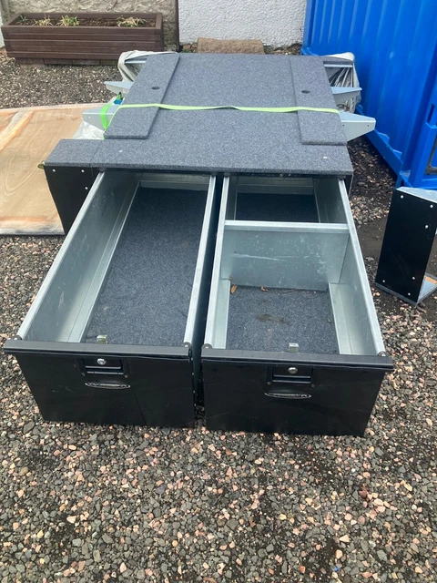 FORD RANGER DOUBLE cab Sliding Drawer System Pickup £450.00 - PicClick UK