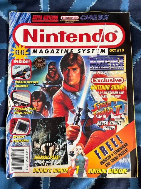 NINTENDO MAGAZINE SYSTEM Issue #13 October 1993 Official UK Magazine £4 ...