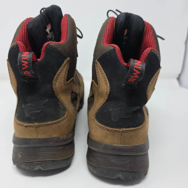 RED WING BOOTS Mens 13 Brown 6674 6-inch Waterproof Steel Toe Hiker ...