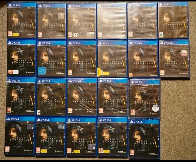 LOT DE 20 jeux différents death stranding sur PS4 differents pays du monde EUR 159,00 - PicClick FR