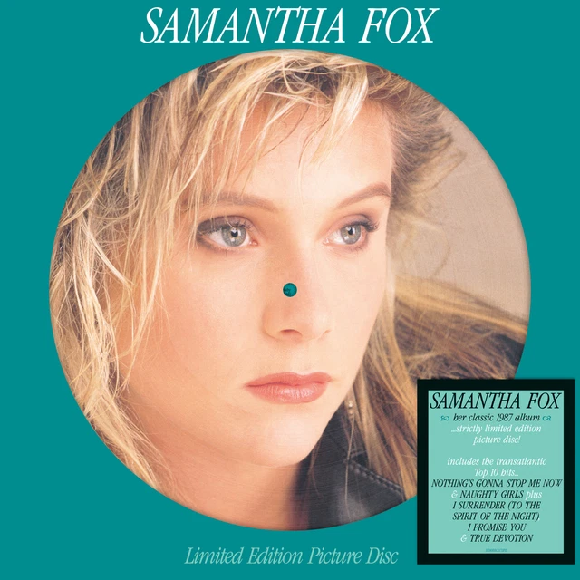 SAMANTHA FOX SAMANTHA Fox (Vinyl) 12" Album Picture Disc (PRESALE 28/02 ...