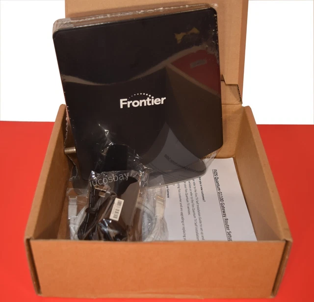FRONTIER FIOS QUANTUM Gateway G1100 Wireless Wi-Fi Router/ FiOS-G1100 ...