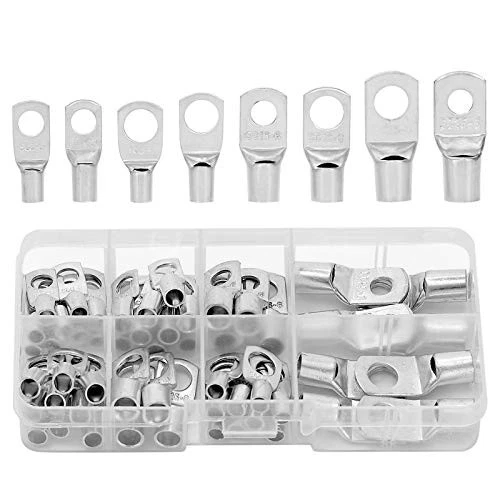 LAOYE 60PCS COSSE de Cable Kit Cosses à Sertir Cosse Electrique de Batterie Coss EUR 19,99 ...