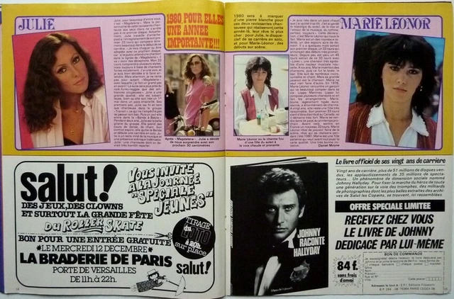 JULIE PIETRI / Marie Leonor => Coupure De Presse 2 Pages 1979 ...