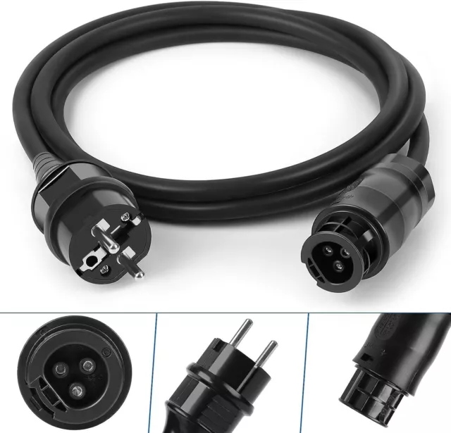 ANSCHLUSSKABEL BALKONKRAFTWERK BETTERI BC01 PV Schuko Solar Wechselrichter EUR 9,19 - PicClick DE