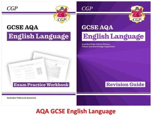 GCSE AQA ENGLISH Language Revision Guide & Exam Practice Workbook 2 ...