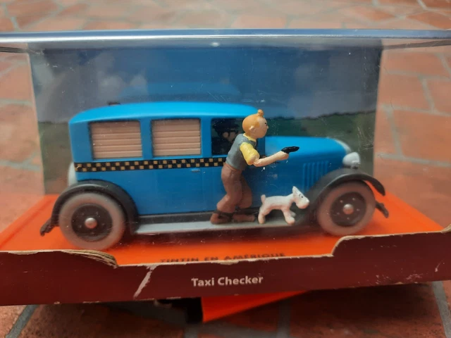 ATLAS - TAXI Checker 1929 - Tintin en amérique Échelle 1:43 voiture EUR ...