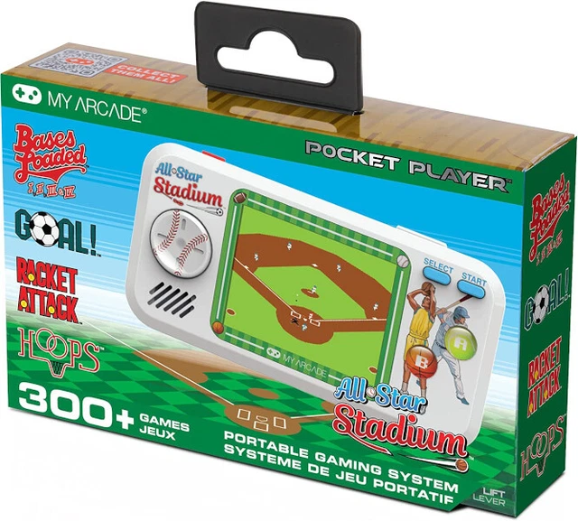 RETRO MY ARCADE Pocket Player Allstar Stadium Portable (300 Games) EUR ...