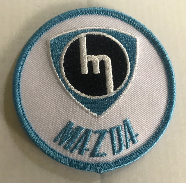 MAZDA M LOGO Cloth Patch R100 Rx Rx2 Rx3 Rx4 Rx7 808 Capella Cosmo ...