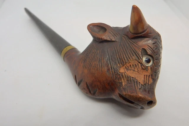 ROYAL ANTEDILUVIAN ORDER of Buffaloes: Vintage Symbolic Pipe: RAOB ...