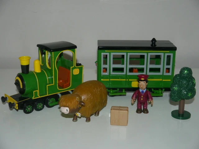 POSTMAN PAT TOYS Musical Greendale Rocket with Carriage AJ Cow Daisy ...