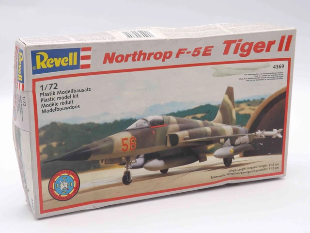 REVELL 4369 NORTHROP F-5E Tiger II Modell Flugzeug Bausatz 1:72 in OVP - NEU EUR 28,99 - PicClick DE