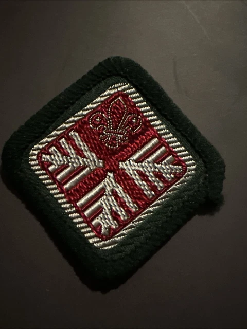 BRITISH SCOUT PROFICIENCY Badge Advanced Scout Standard Open Scout ...