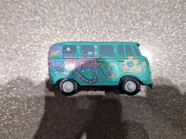 DISNEY PIXAR CARS Diecast Fillmore Model Car Volkswagen Bus Combi £8.52 ...