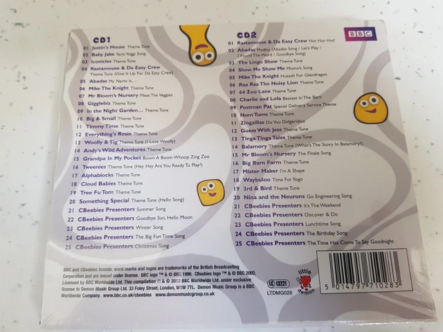 CBEEBIES - The Album - 2 x CD - New & Sealed £4.99 - PicClick UK