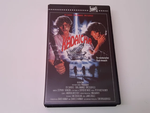 KADAICHA 1988 UNCUT VHS German PAL Fox Video Zoe Carides Tom Jennings ...