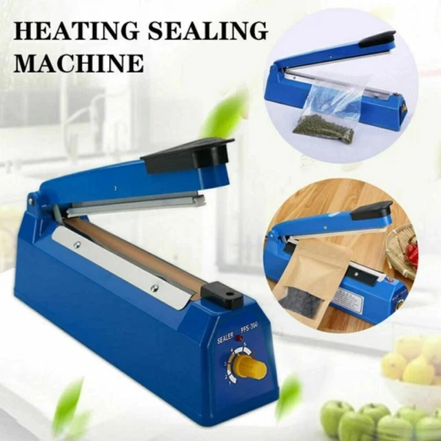 300MM IMPULSE HEAT Sealer Sealing Machine Electric/Plastic Poly Bag A ...