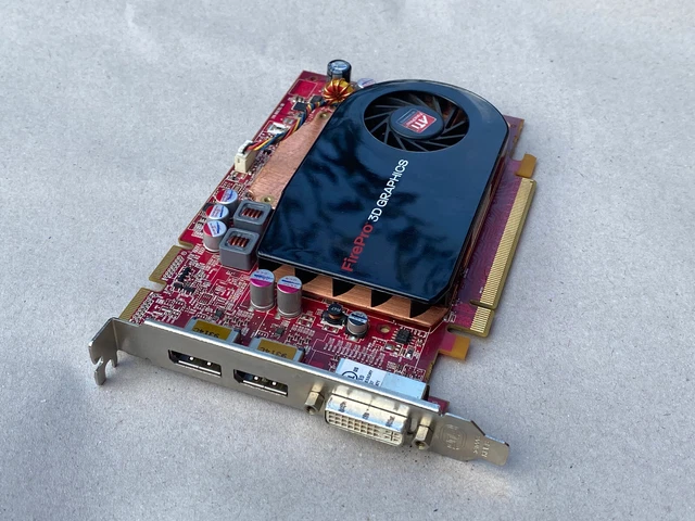 SCHEDA GRAFICA DELL ATI FirePro V3750 256 MB PCI-E X16 0K730M-32881 EUR ...