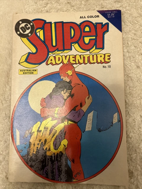 SUPER ADVENTURE AUSTRALIAN Edition DC Comics 1980s Cartoon comic ...