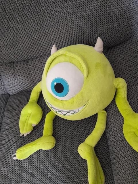 DISNEY PIXAR MONSTERS University Inc Mike Wazowski Soft Toy Plush 24 ...